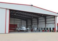 China Custom Steel Space Frame Hangar Building 50m Span Aircraft Maintenance Structure for sale