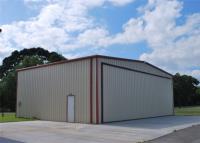 China Lightweight Steel Aircraft Hangar Building 30m Span Eco Friendly Design for sale