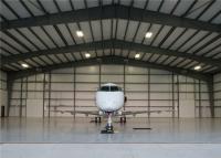 China Pre Engineered Steel Structure Hangar Large Span Light Gauge Steel Building 50m for sale