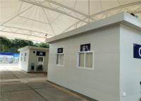 China PU Cladding Prefabricated Steel House Vehicle Administrative Office Eco Friendly 75mm Wall Panel for sale
