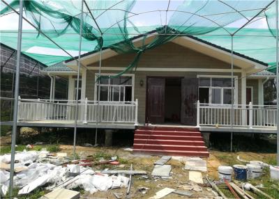 China Cement Board Wall Prefab Steel House With Bottom Base Customized Size for sale