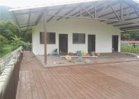 China Light Steel Prefab House One and a Half Floor with Balcony 75mm Wall Panel for sale