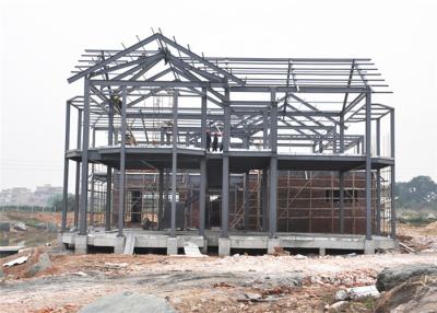China Luxury Multi-Storey Prefab House Fast Assembly Light Steel Structure Villa for sale