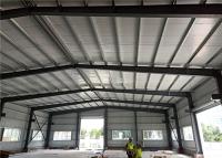 China Prefabricated Steel Structure Warehouse One Story Building 6-42m Span 50 Year Service Life for sale