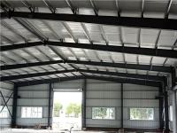 China Prefabricated Steel Structure Building Warehouse Anti Seismic 50 Year Service Life for sale