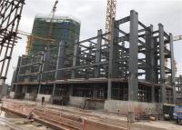 China Prefabricated Steel Frame Multi-Storey Residential Building Q235B 50 Year Life for sale