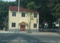 China Two Floors Villa Type Prefab Steel House with Balcony 75mm Sandwich Panel for sale