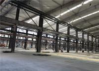 China Prefabricated Steel Structure Building Metal Carport Warehouse 50 Year Service Life for sale