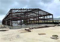 China Prefabricated Steel Structure Warehouse Industrial Metal Factory Building 50 Year Life for sale