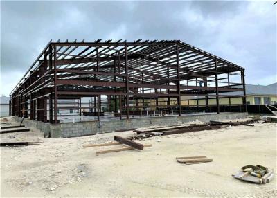 China Prefabricated Steel Structure Warehouse Industrial Metal Factory Building 50 Year Life for sale