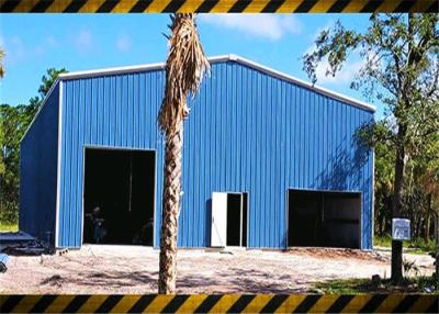China Prefab Light Steel Structure Frame Workshop Building Kits Environmentally Friendly for sale