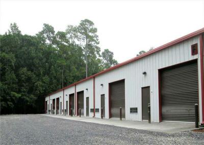 China Custom Steel Garage Building 50 Year Lifespan H Beam Sandwich Panel Structure for sale