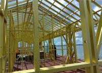China Customized Light Steel Keel Prefab House with Cement Board Wall Panel 100mm for sale