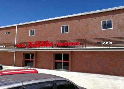 China Sandwich Panel Roof Metal Frame Steel Warehouse Building 50 Year Service Life for sale