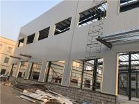 China Prefabricated Light Steel Structure Building Painting / Galvanizing for sale