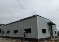 China Light Steel Structure Building with Color Steel Wall Panels and Rolling Door 5000mm for sale