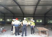 China Light Steel Structure Building with Color Steel Wall Panels and Rolling Door 5000mm for sale