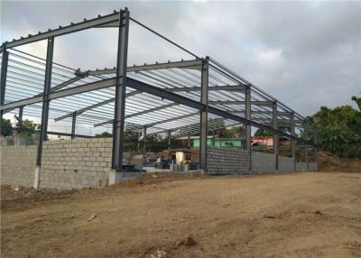 China SGS Light Steel Structure Building with Sandwich Panel 50-150mm Prefab Metal Building for sale