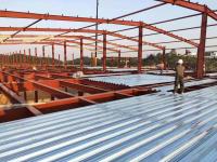 China Prefabricated Light Steel Frame Building Structure Welded H Beam 36m Span for sale