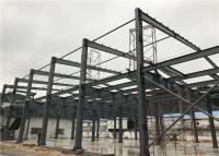 China Custom Size Light Steel Workshop Two Story Warehouse Steel Truss Pole Barn 20m Span for sale