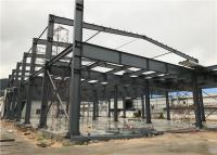 China Custom Size Light Steel Workshop Two Story Warehouse Steel Truss Pole Barn 20m Span for sale