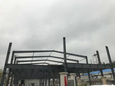 China Two Story Light Steel Structure Building Hot Dipped Galvanize / Paint for sale