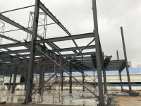 China Two Story Light Steel Structure Building Hot Dipped Galvanize / Paint for sale