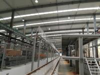 China H Section Steel Structure Platform for Subway Floor Deck 1.0mm for sale
