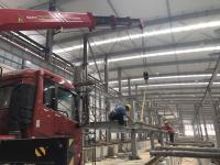 China H Section Steel Structure Platform for Subway Floor Deck 1.0mm for sale