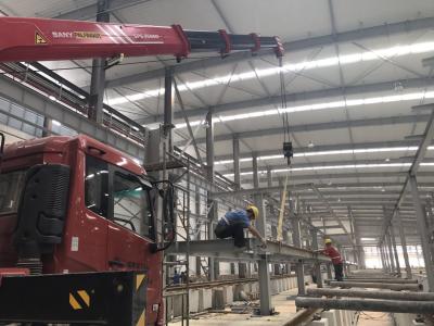 China H Section Steel Structure Platform for Subway Floor Deck 1.0mm for sale