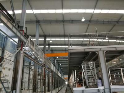 China Steel Structure Platform Station Q345B Steel Frame 250x250 Column Industrial Building for sale