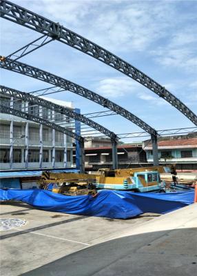 China Steel Structure Basketball Court Shed Philippines Metal Building Q235B 50 Year Durability for sale
