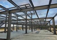 China Multi Floor Steel Structure Building with 75mm EPS Sandwich Panel Custom Sizes for sale