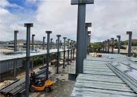 China Prefabricated Steel Structure Office Building H Section Steel Two Floors 200m2 Metal Building for sale