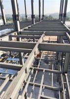 China Multi Storey Steel Frame Structure Building Customizable Q345B Column 250x250mm for sale