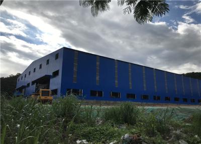 China Corrugated Sheet Q345 Steel Frame Workshop Building For Wall for sale