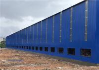 China Corrugated Sheet Q345 Steel Frame Workshop Building For Wall for sale
