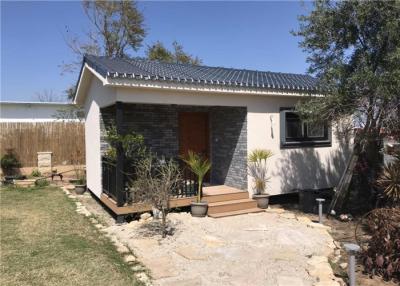 China Light Steel Villa Prefab House Fiber Cement Board Wall 75mm Panel for sale