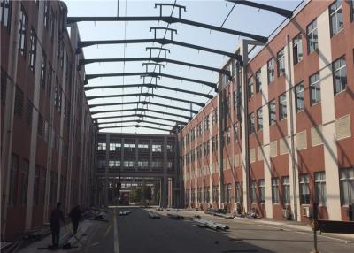 China Multi Storey Galvanized Light Steel Frame Building Pedestrian Bridge 30m Span for sale