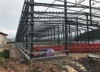 China Light Steel Structure Building Workshop M24 Bolts 20m Span Industrial Warehouse for sale