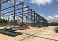 China Light Steel Structure Building Workshop M24 Bolts 20m Span Industrial Warehouse for sale