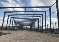 China Light Steel Structure Building Workshop M24 Bolts 20m Span Industrial Warehouse for sale