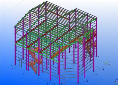 China Q345 Light Steel Workshop Storage Building with sandwich panel for sale
