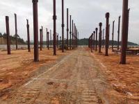 China Prefabricated Steel Structure Hangar for Storage Warehouse 100x50m Customizable for sale