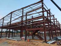 China Prefabricated Steel Structure Hangar for Storage Warehouse 100x50m Customizable for sale
