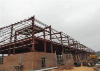 China Prefabricated Steel Frame Storage Building 30m Span Q345B Galvanized Structure for sale