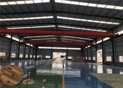 China 125mm H Section Steel Workshop Buildings With Parapet for sale
