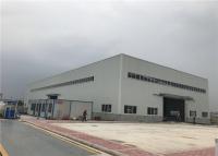 China 125mm H Section Steel Workshop Buildings With Parapet for sale