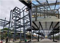 China C Purlin Two Story Light Steel Structure Building 500kg/m² Load Capacity for sale