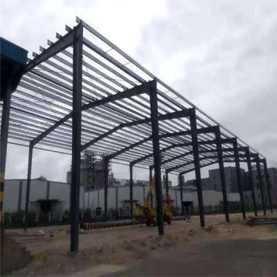 China Light Q235 Prefabricated Steel Structure Building for Factory Warehouse 200m Span for sale